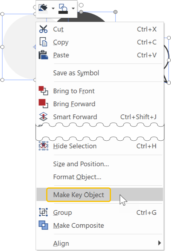 Selecting Objects in Canvas Envision